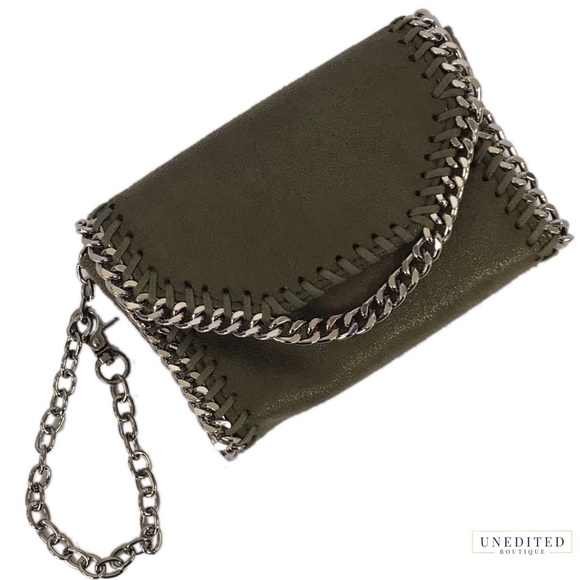 C&C United | Bags | Nwt Shaggy Deer Chain Detailed Wallet Green | Poshmark